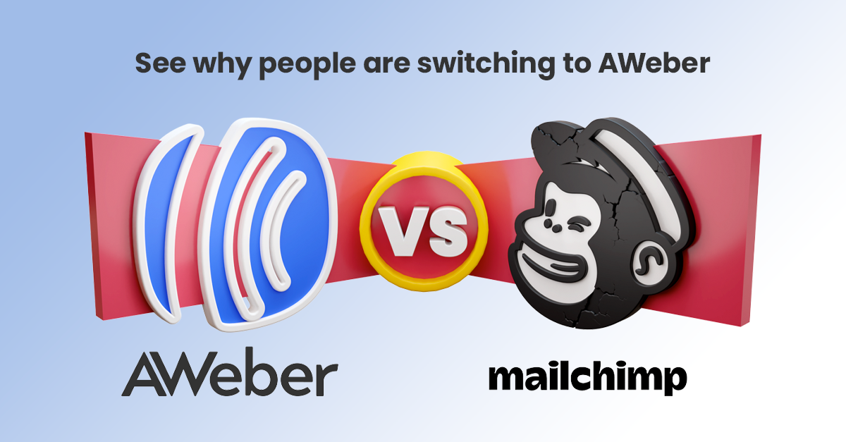 Compare AWeber to Mailchimp