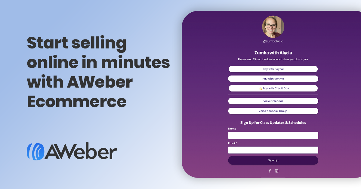 AWeber for Ecommerce | AWeber