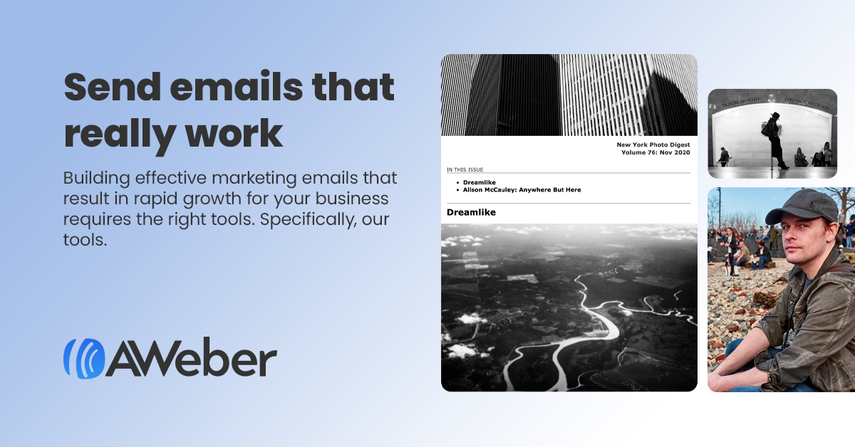 Email Marketing Solutions to Drive Your Growth | AWeber
